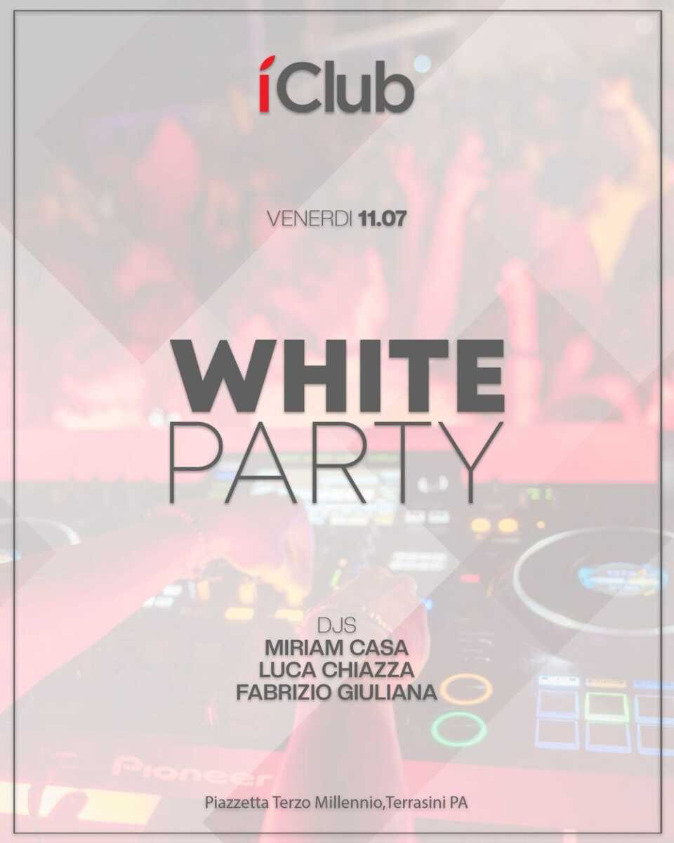 WHITE PARTY 11.07.2025 – IClub | Notlife